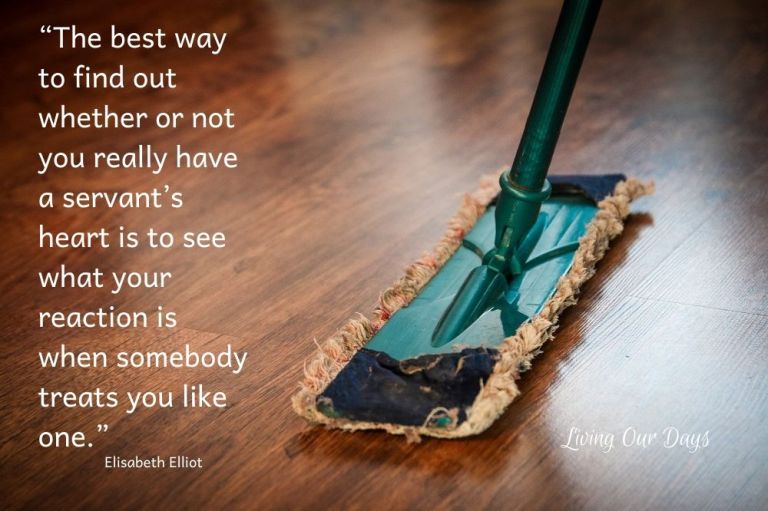 What Does It Look Like to Serve Others as Jesus Served? – Living Our Days
