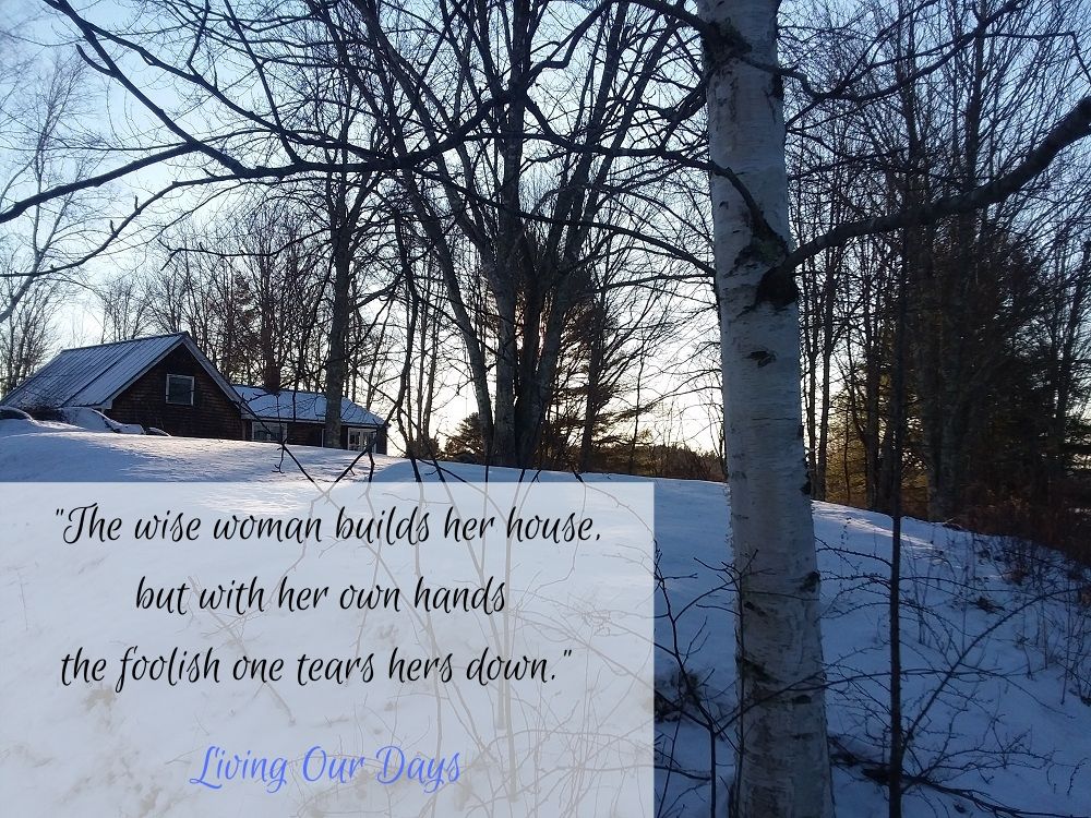 Making a Commitment to the Wise Building Life – Living Our Days