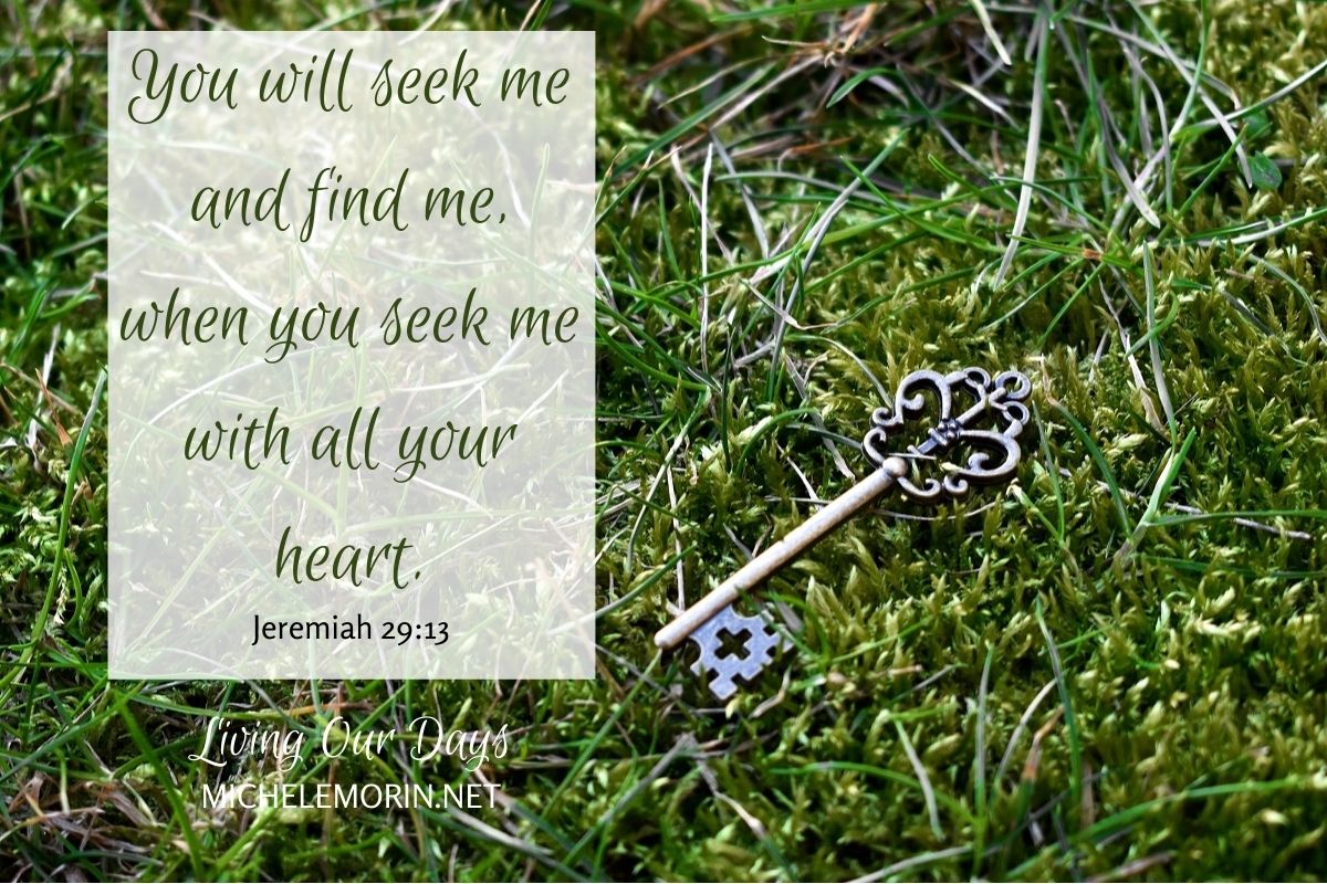 How Do I Search for God with All My Heart? – Living Our Days