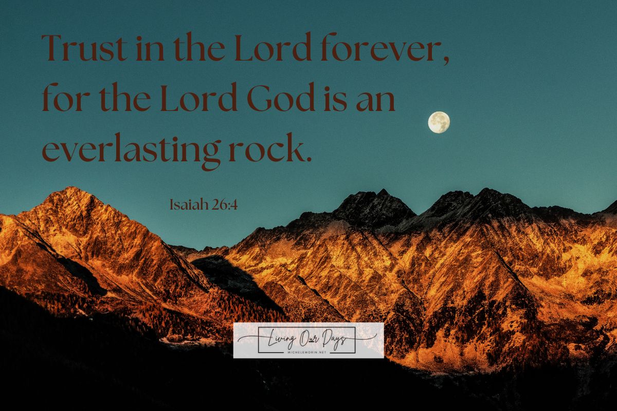 Have You Talked Yourself Out of Trusting God? – Living Our Days