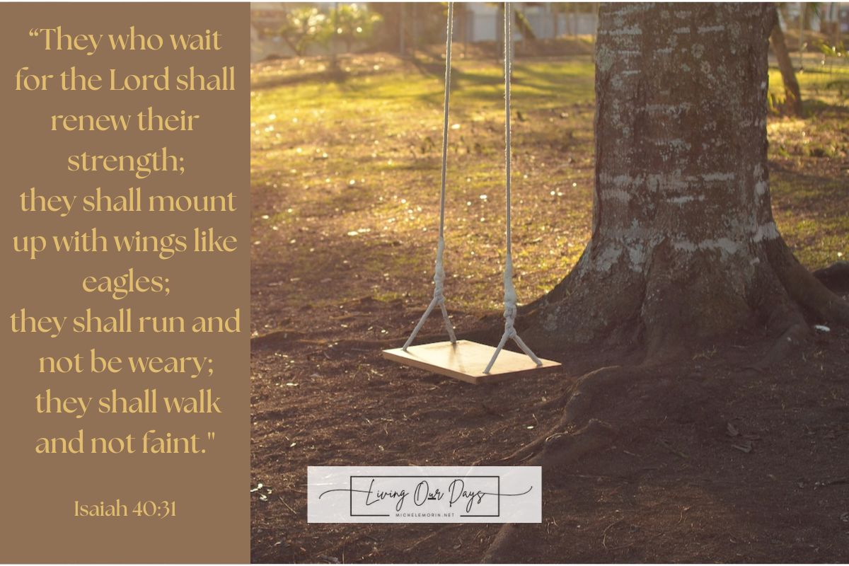 Walking and Waiting in the Way of Wisdom – Living Our Days